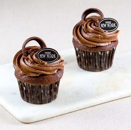 Chocolate Fudge Cup Cakes - Patisserie New York