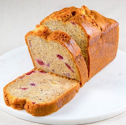 Pear & Raspberry Bread Loaf - Patisserie New York