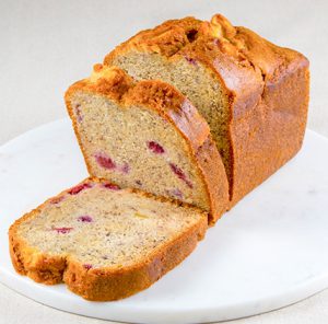Pear & Raspberry Bread Loaf - Patisserie New York